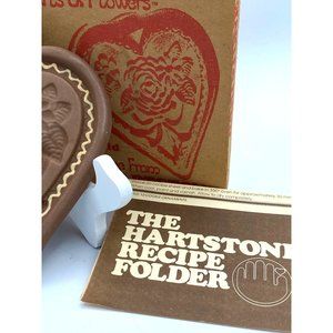 Hartstone | Kitchen | Hartstone Cookie Mold Folk Art Heart ...